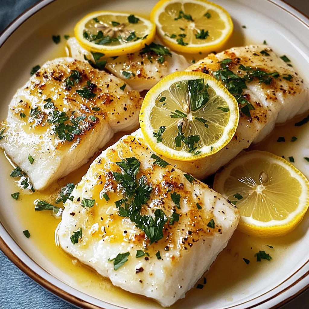 Garlic Butter Baked Cod